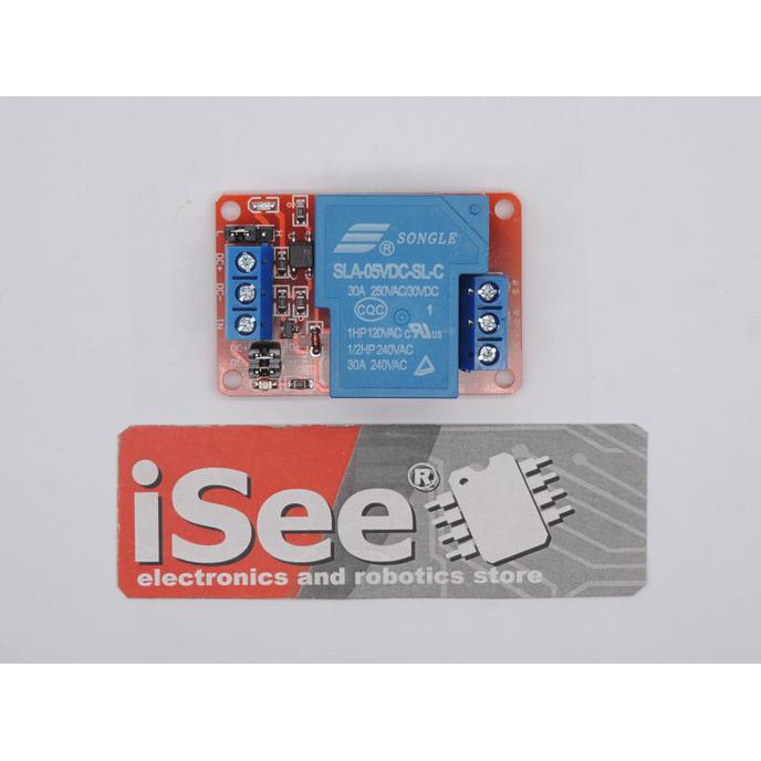 Jual Dc 5V 30A High Power 1 Channel Relay Module H/L Level Triger With ...