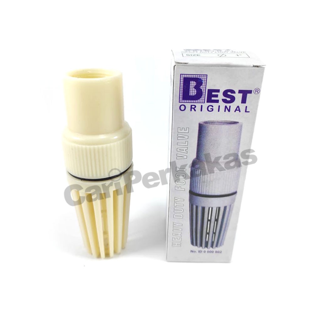 Jual Foot Klep BEST PVC Jumbo 1 inci - Foot Valve BEST Jumbo 1 - Tusen ...