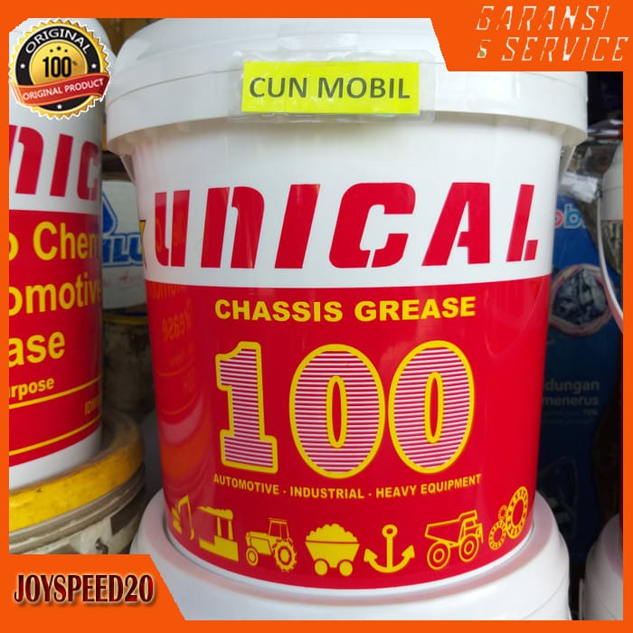 Jual Gemuk Grease Unical Chassis Grease 100 13 KG | Shopee Indonesia