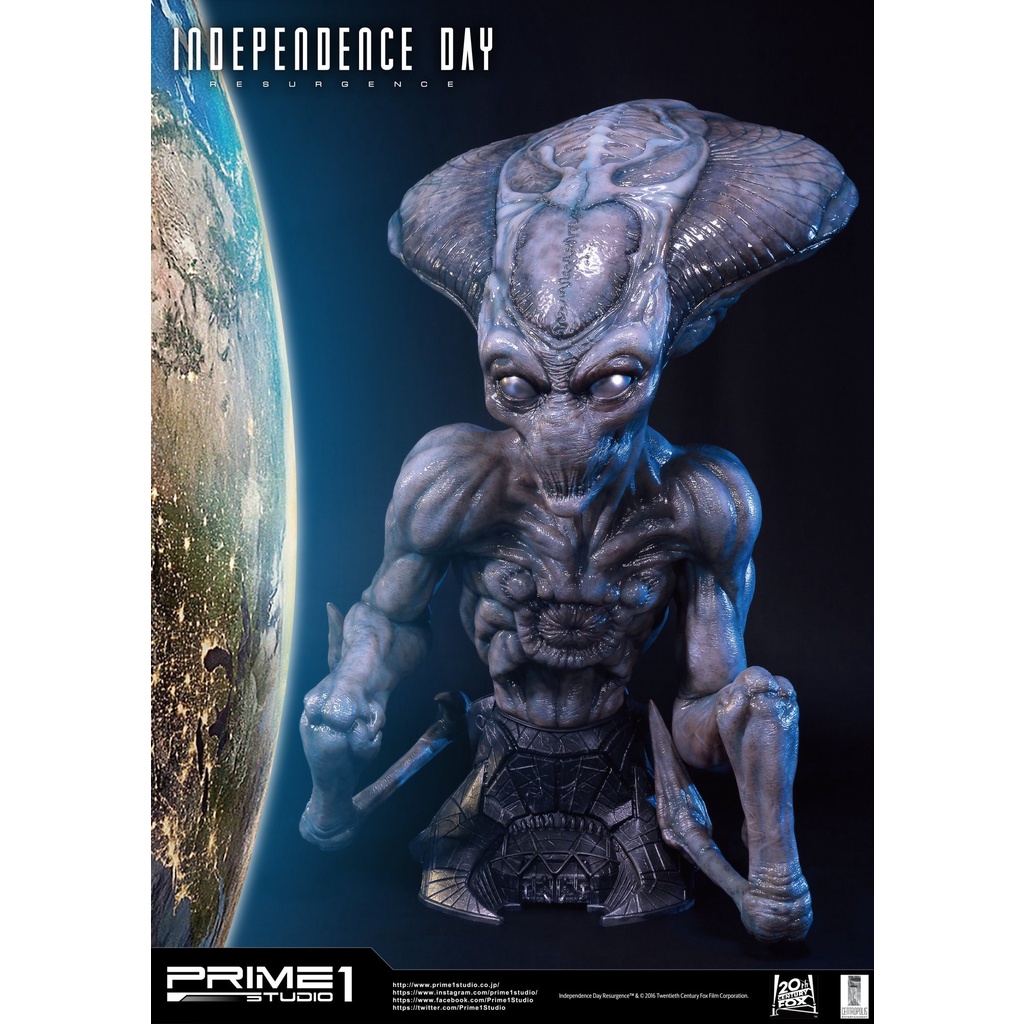 Jual Prime1Studio Alien Life-Size Bust (Independence Day: Resurgence ...