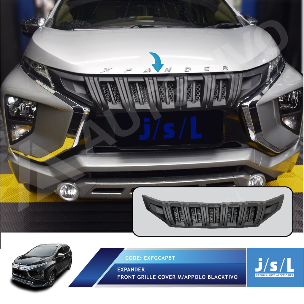 Jual JSL Apollo Grill Depan Xpander Front Grille Blacktivo | Shopee ...