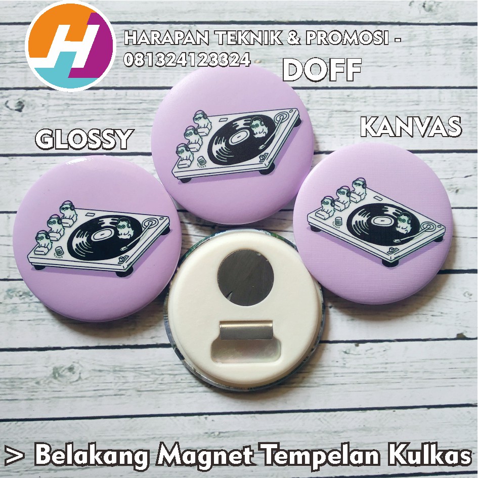 Jual PIN MAGNET TEMPELAN KULKAS Uk 5.8 CM CUSTOM DESAIN | Shopee Indonesia