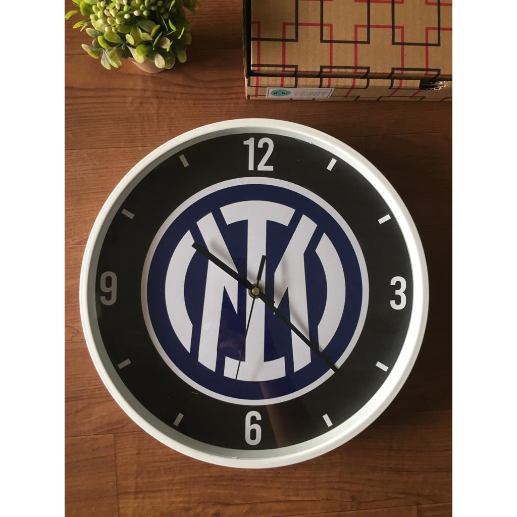 Jual Jam Dinding Inter Milan New Logo | Shopee Indonesia