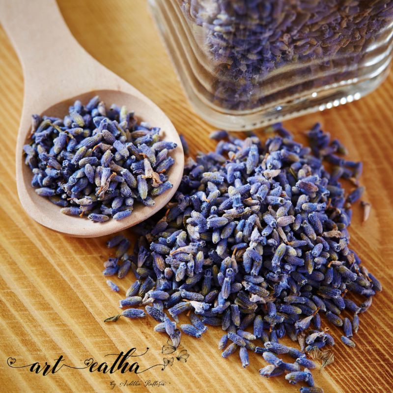 Jual TEH LAVENDER/LAVENDER TEA /LAVENDER KERING/BUNGA LAVENDER KERING ...