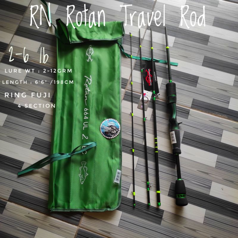 Jual Travel Rod Rotan gen 2 UL Relix Nusantara | Shopee Indonesia
