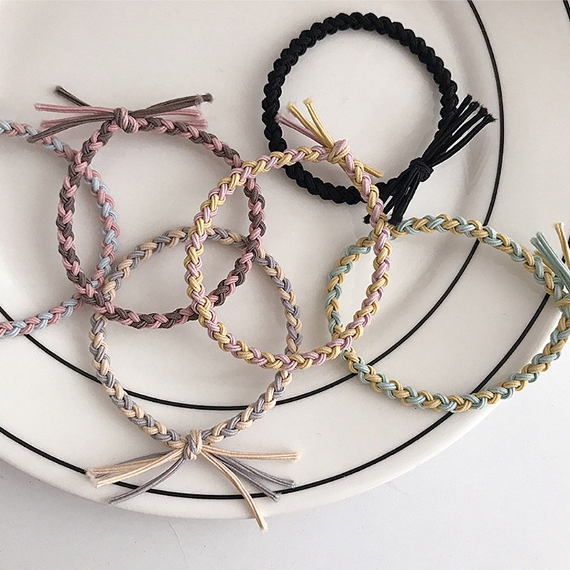 Jual Ikat Rambut Kepang Jeneva 2 Warna / Ikat Rambut Wanita Kepang Hair ...