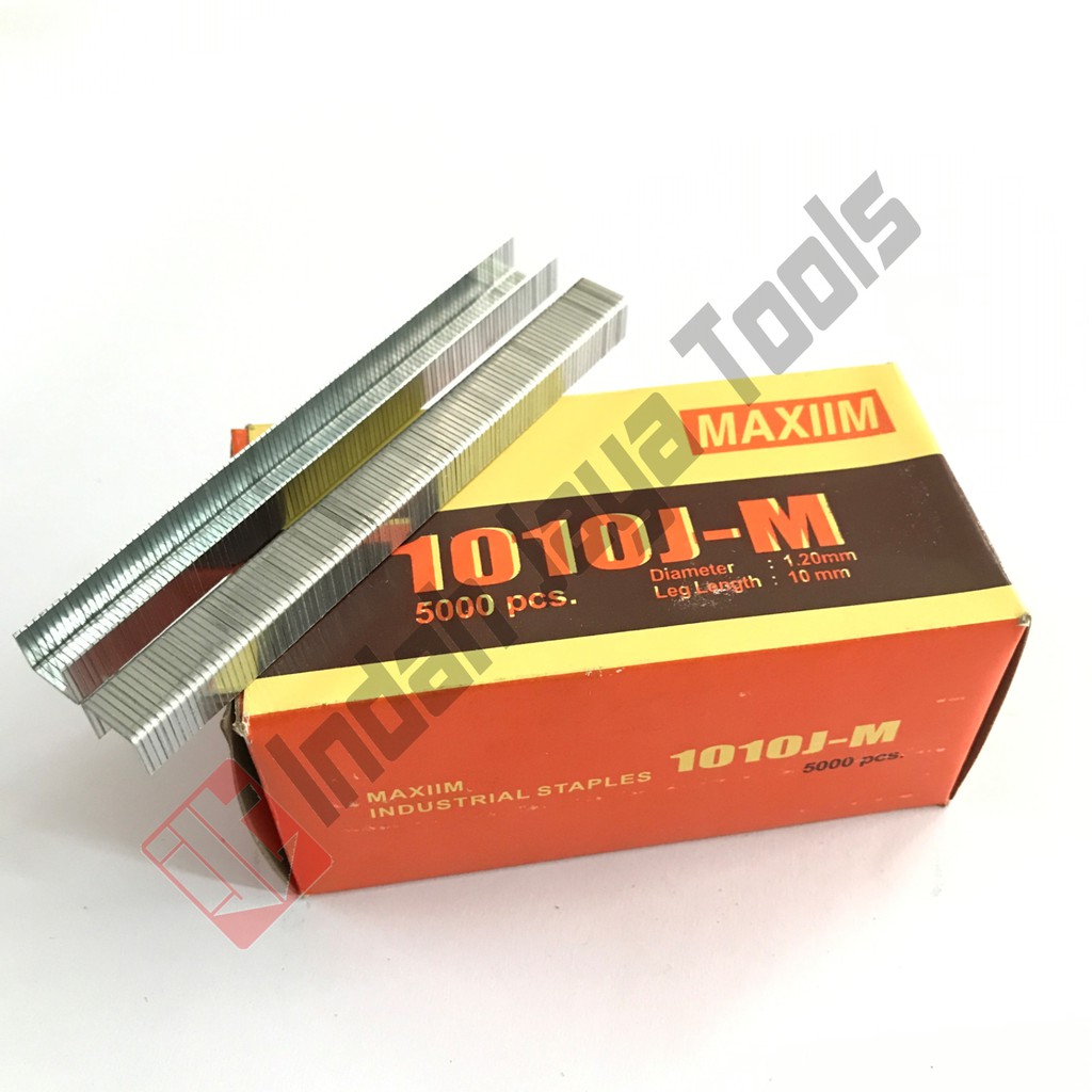 Jual MAXIIM 1010 J Isi Stapler 10 mm / Staples Paku Tembak Model U ...