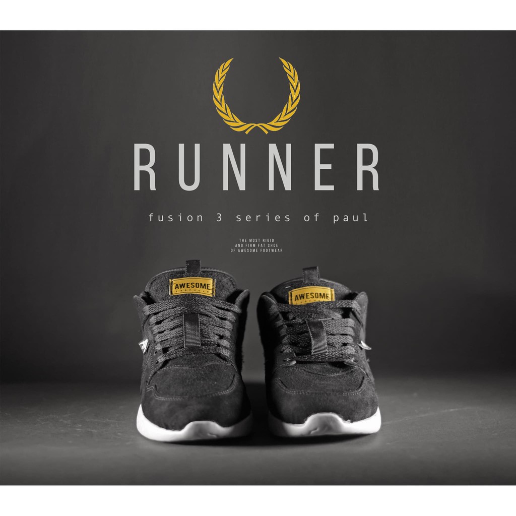 Jual Sneaker Awesome Paul runner | Shopee Indonesia