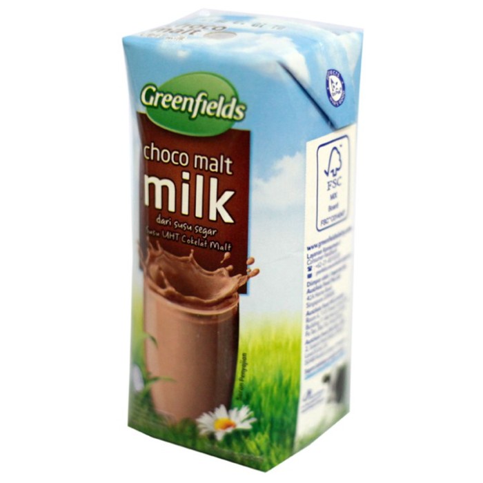 Jual Greenfields Uht Chocomalt 200Ml | Shopee Indonesia