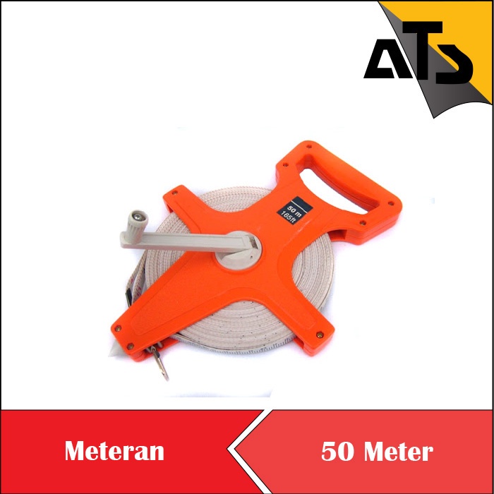 Jual METERAN 50 METER METERAN TANCAP TANCEP UKUR TANAH METERAN | Shopee ...