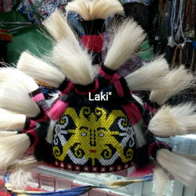 Jual Topi dayak/ blukok (dewasa) | Shopee Indonesia