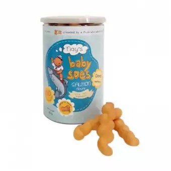 Jual Snack Makanan Cemilan Nays Baby Soes Salmon Biskuit Bayi Balita ...
