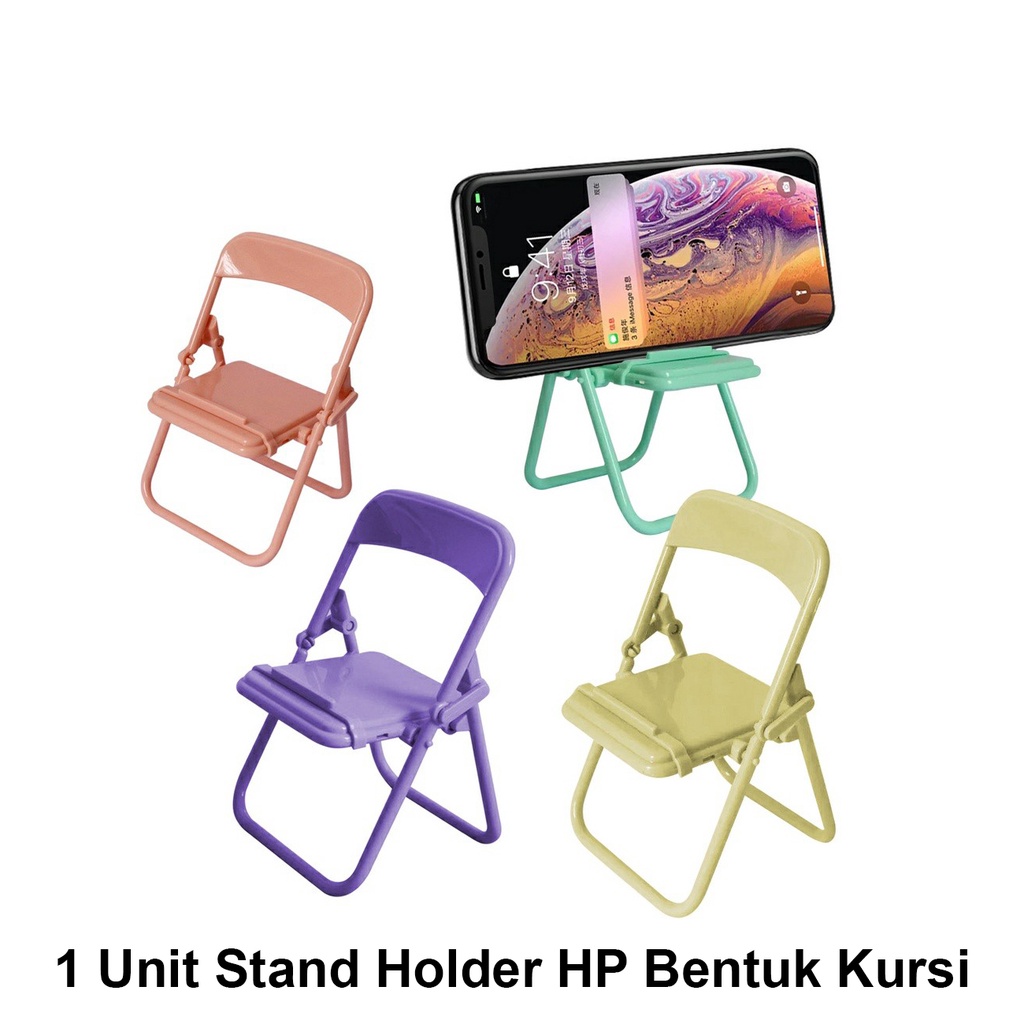 Jual STAND HOLDER HP MACARON MODEL KURSI / KURSI HP MACARON / KURSI HP ...