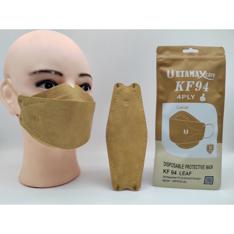 Jual MASKER KF94 UTAMA 4 PLY ISI 10 PCS | Shopee Indonesia