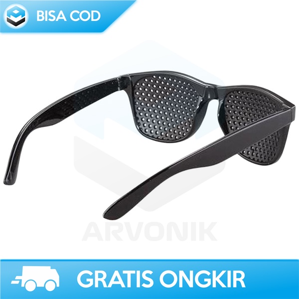 Jual KACAMATA KESEHATAN TERAPI MATA PINHOLE GLASSES VISION EYE WEAR ...