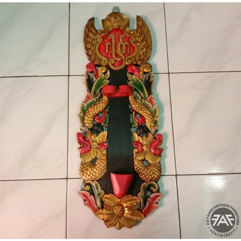 Jual Blawong keris sunggingan isi 1 kayu jati ukir naga kode fn028 ...