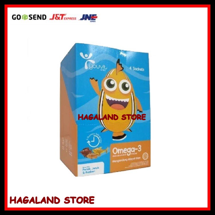 Jual YOUVIT Omega 3 Anak Box | Youvit Gummy Multivitamin Anak Omega-3 ...