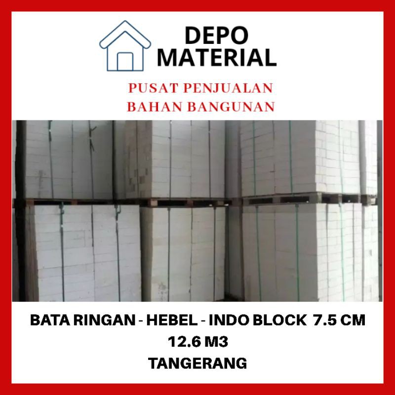Jual Bata Ringan Hebel Premium Indoblock Free Ongkir Jabodetabek ...
