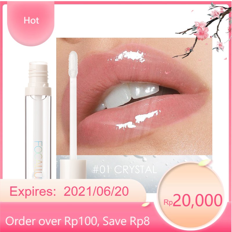 Jual FA153 FOCALLURE Lip Gloss Berkilau Dengan Pelembab(100% original) | Shopee Indonesia