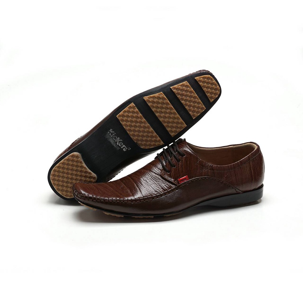 Jual Sepatu Pentofel Pria Kulir ASli Kickers Tali Low Bagus Harganya ...