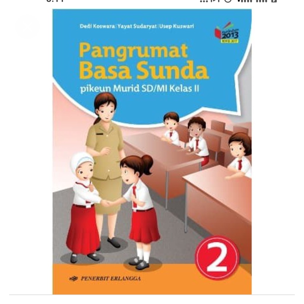 Jual Buku Mulok Erlangga Basa Sunda Kelas 2 SD | Shopee Indonesia