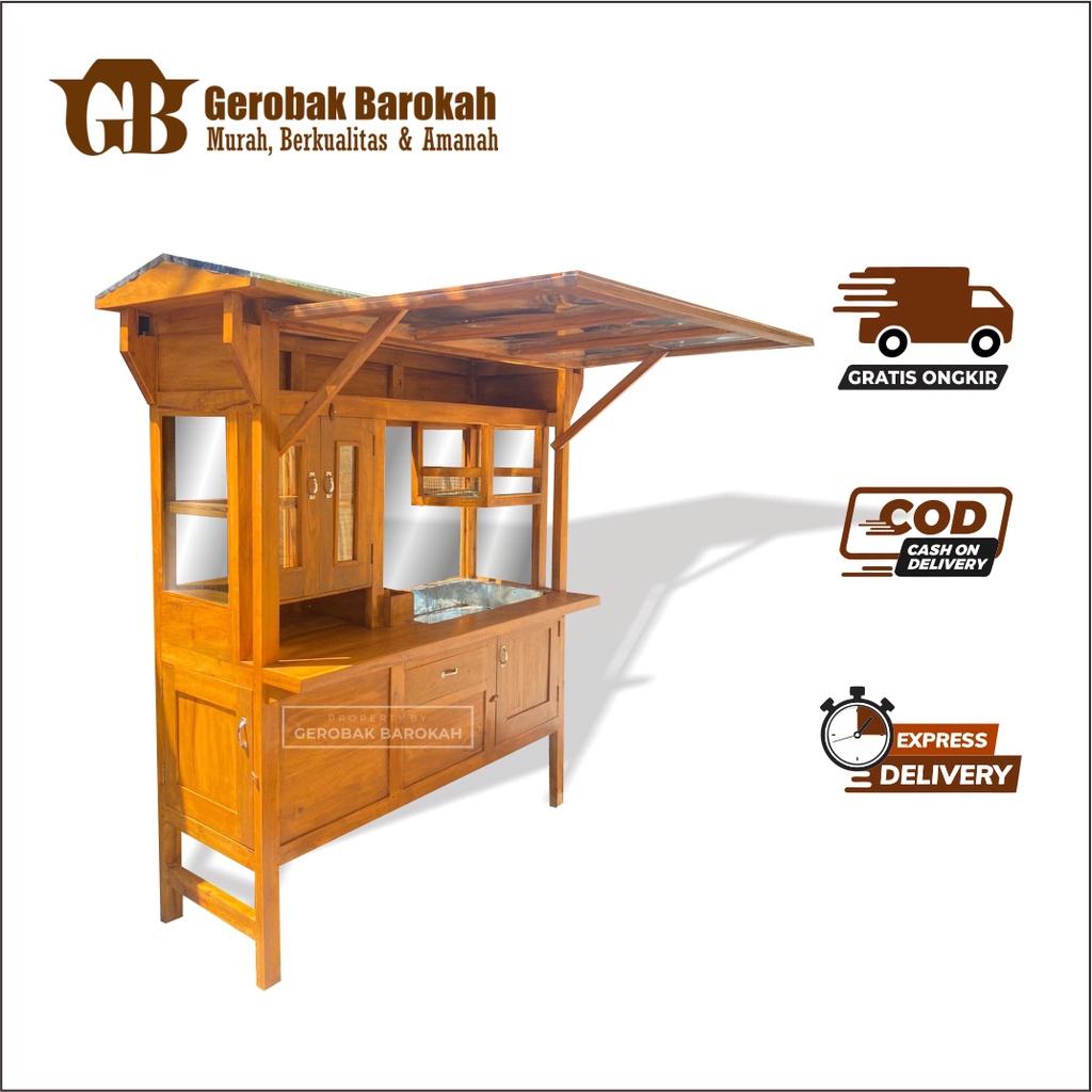 Jual Gerobak Siomay / Gerobak Gorengan / Gerobak Dorong Gerobak Jualan ...