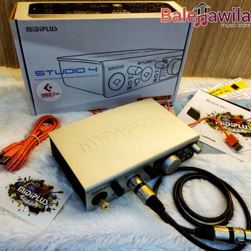 Jual Soundcard Audio Interface MIDIPLUS Studio4 Studio 4 ORIGINAL | Shopee Indonesia