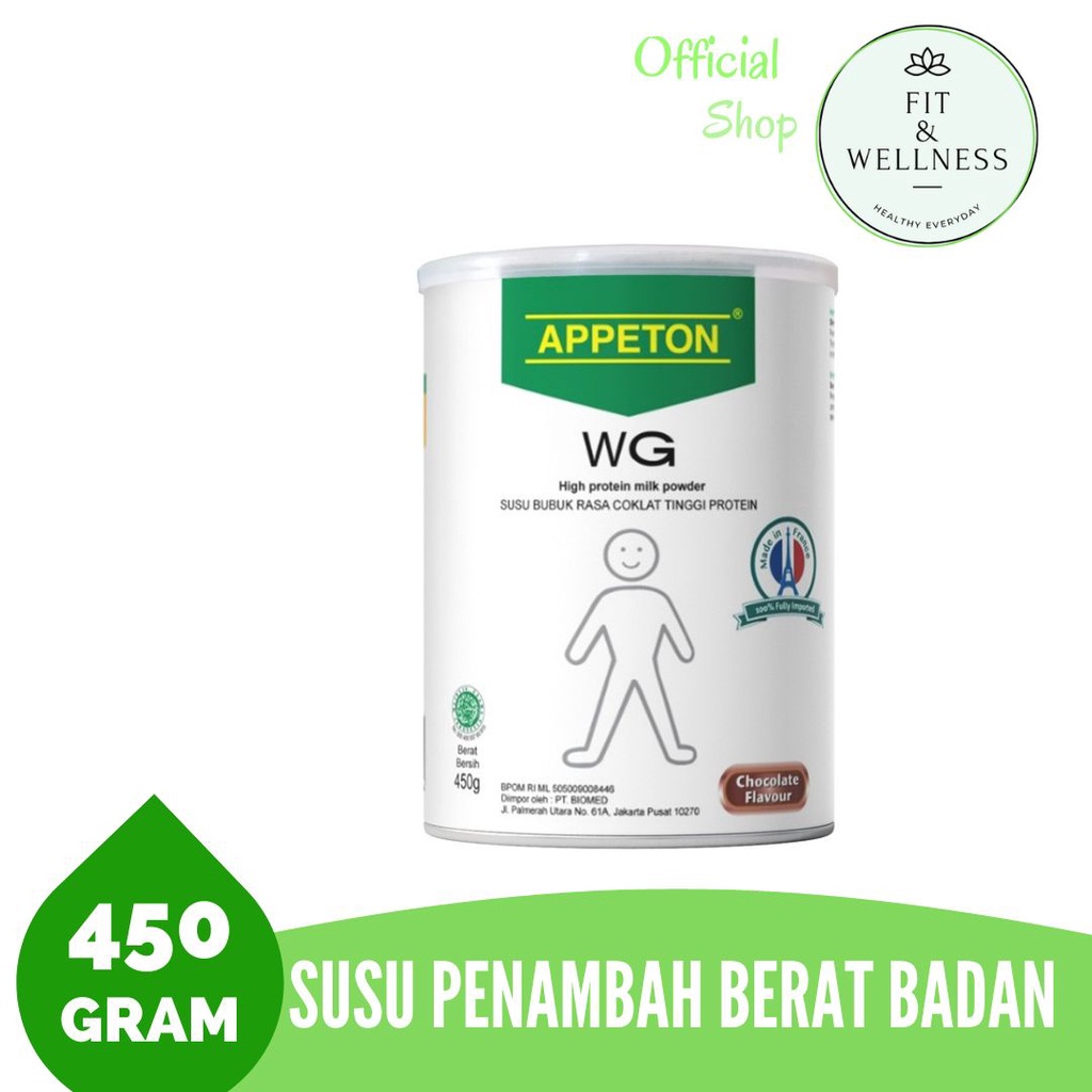 Jual Appeton Weight Gain Adult 450gr Coklat | Shopee Indonesia