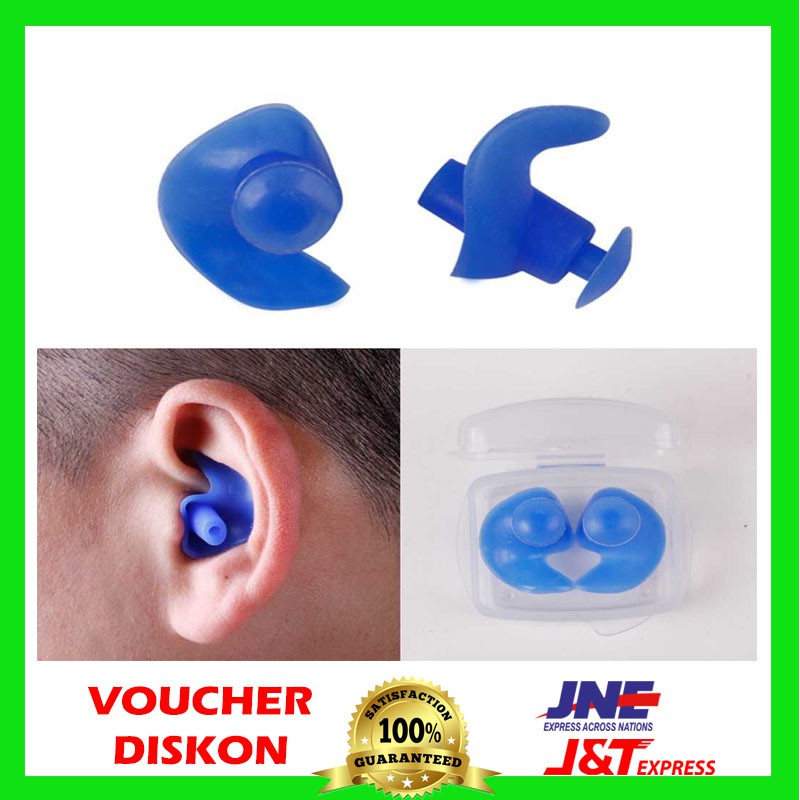 Jual Penutup Telinga Ear Plug Renang Anti Air | Shopee Indonesia