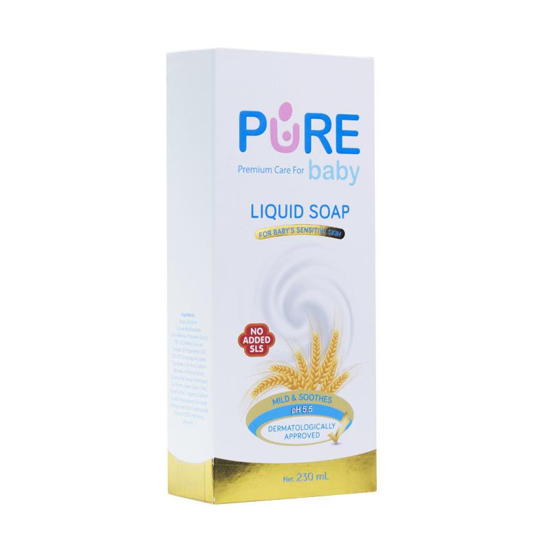 Jual Pure Baby Liquid Soap Sabun Cair Bayi 230ml | Shopee Indonesia
