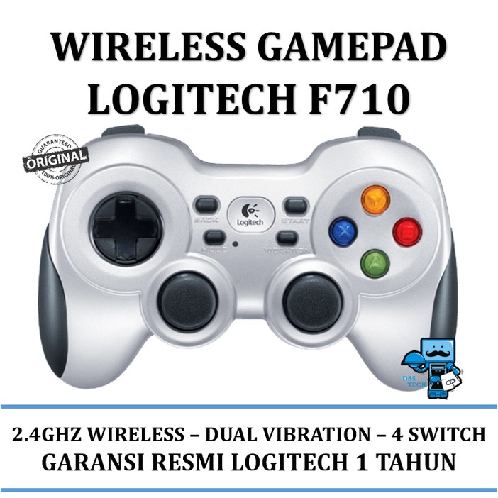 Jual Gamepad logitech F710 Wireless Gamepad | Shopee Indonesia