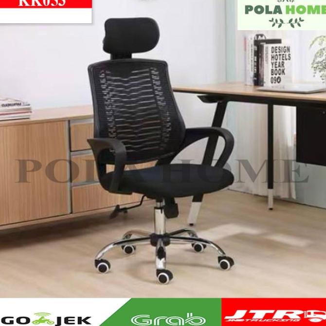 Jual Pola Kk053 Kursi Staf Kursi Kantor Hidrolik Kursi Kerja Roda | Shopee Indonesia