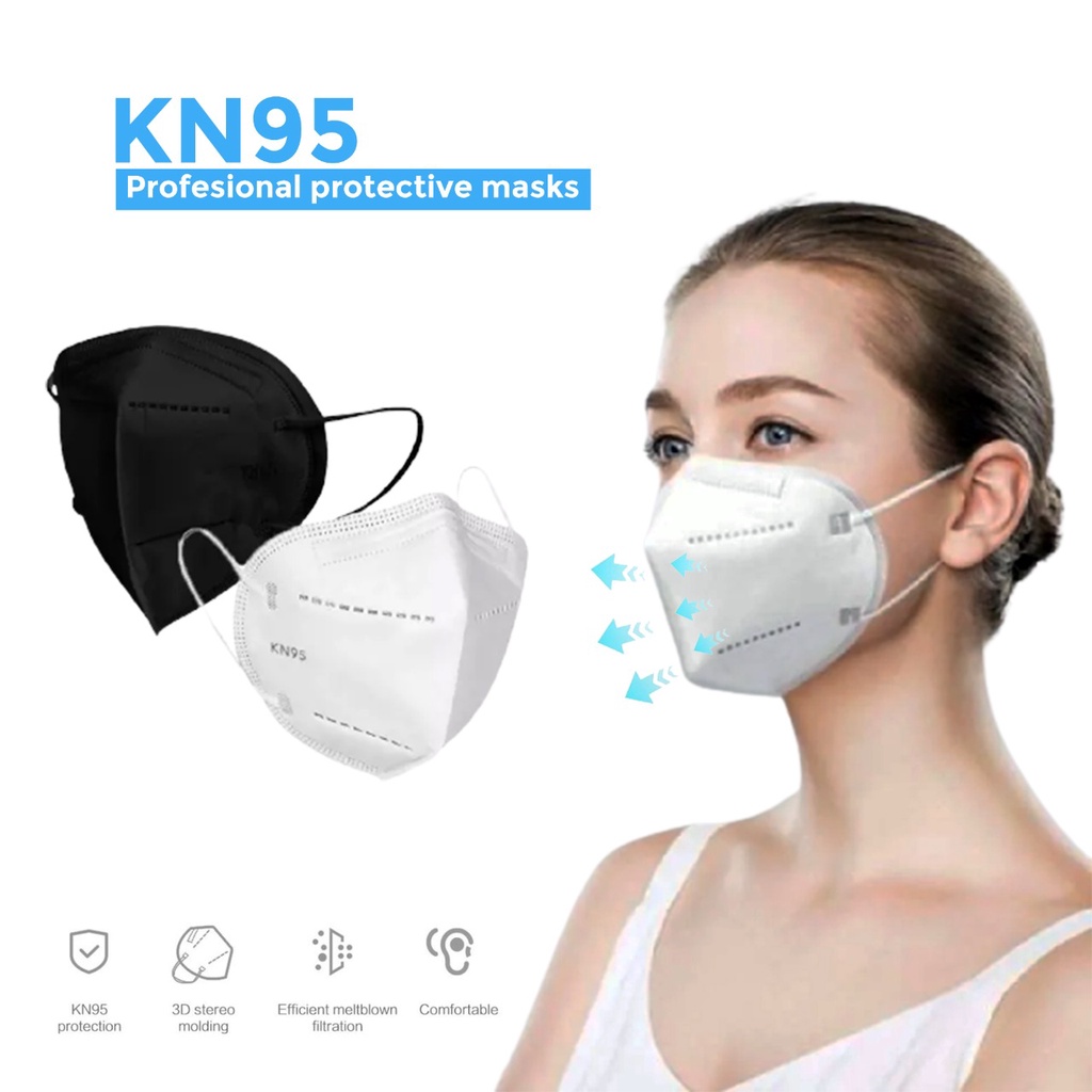 Jual Masker KN95 5 ply Premium Professional Protective Mask Facemask ...