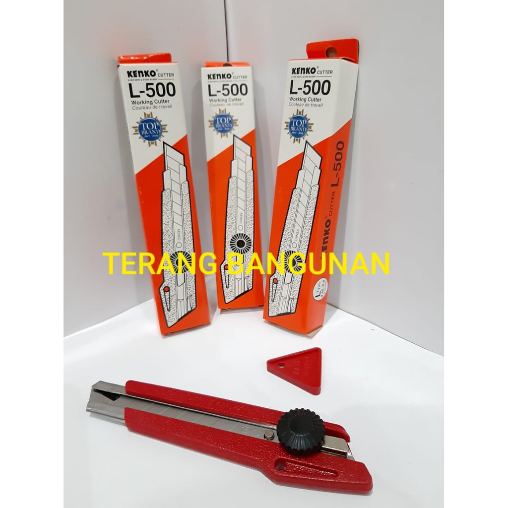 Jual PISAU CUTTER KENKO L500 | Shopee Indonesia