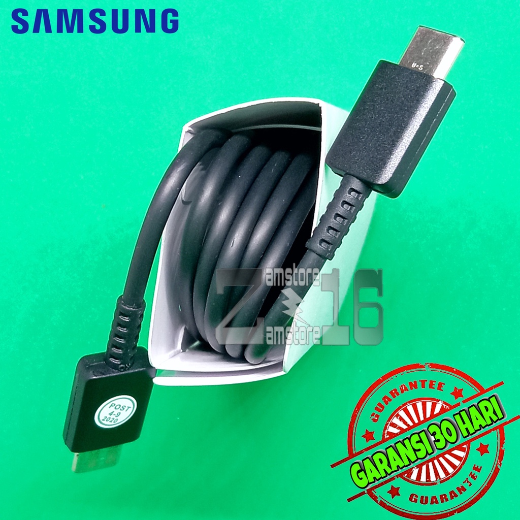 Jual Kabel Data Samsung A33 5G A70 25 Wat 2019 type C to type C Ori ...