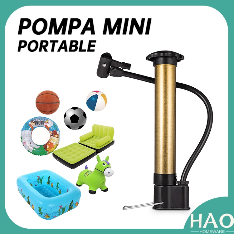 Jual POMPA MINI PORTABLE / POMPA ANGIN / POMPA BOLA / POMPA SEPEDA ...