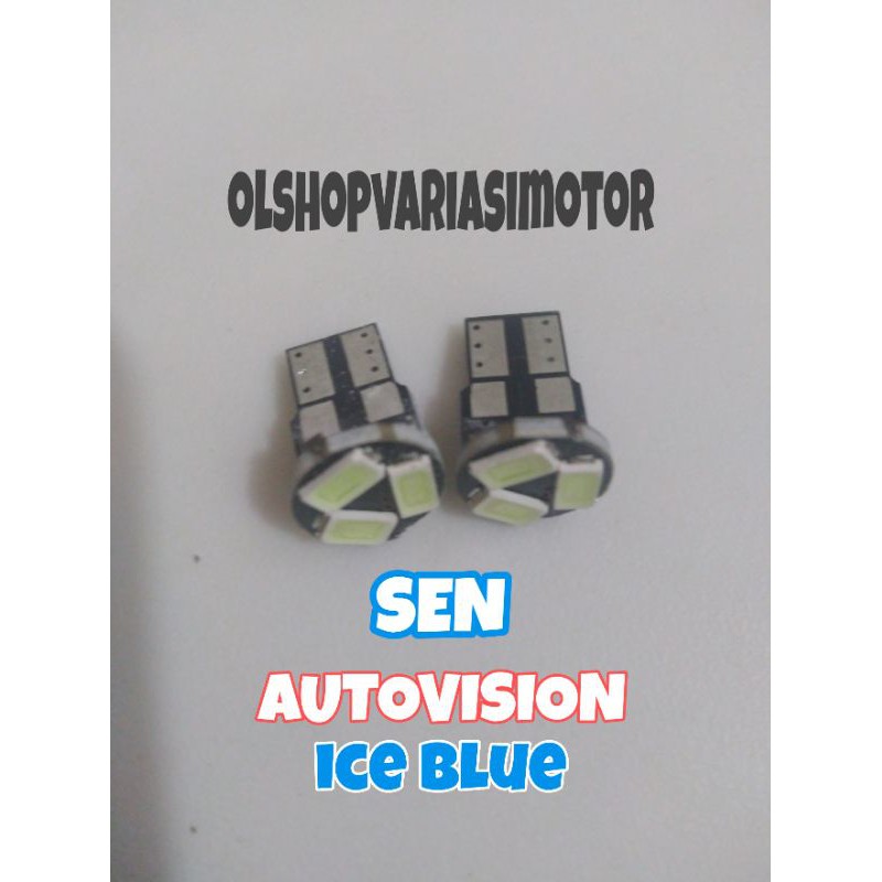Jual Autovision Lampu Sen Motor LED Warna Blue Ice Cahaya Lebih Terang ...