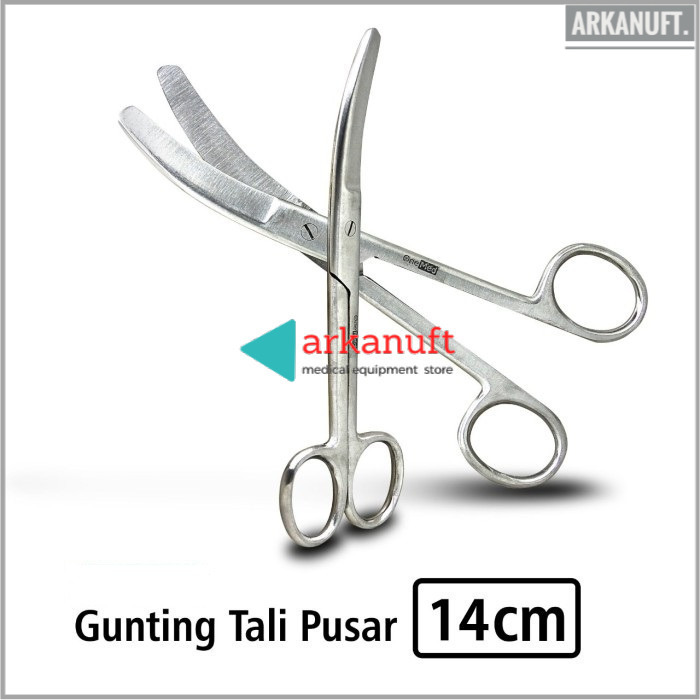Jual Gunting Tali Pusar Stainless Steel 14 cm | Shopee Indonesia