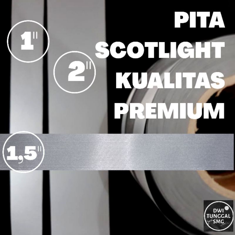 Jual PITA SCOTLIGHT 1,5 INCH (1 ROLL = 100 METER) | Shopee Indonesia