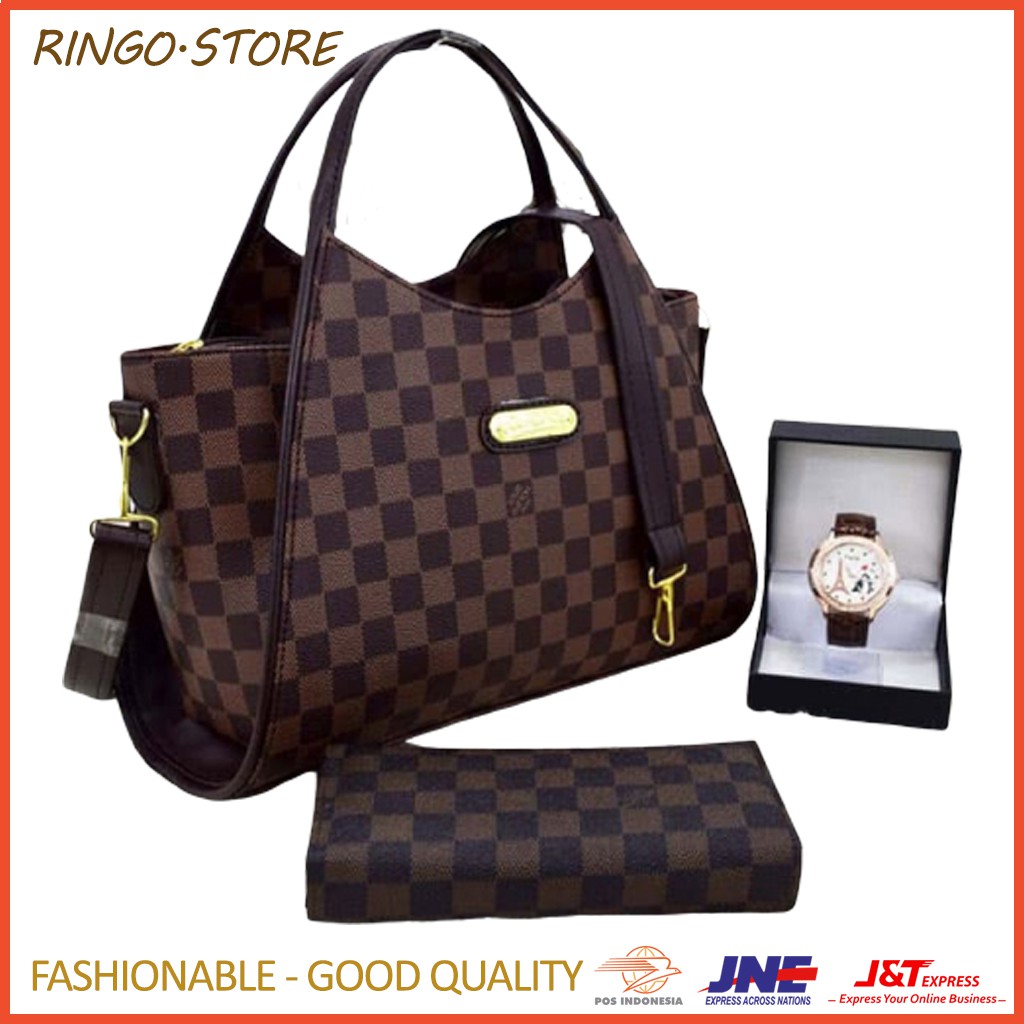 Jual Tas Wanita SIMPLE FASHION PREMIUM SET COD D2F4 PROMO KOREA Diva ...