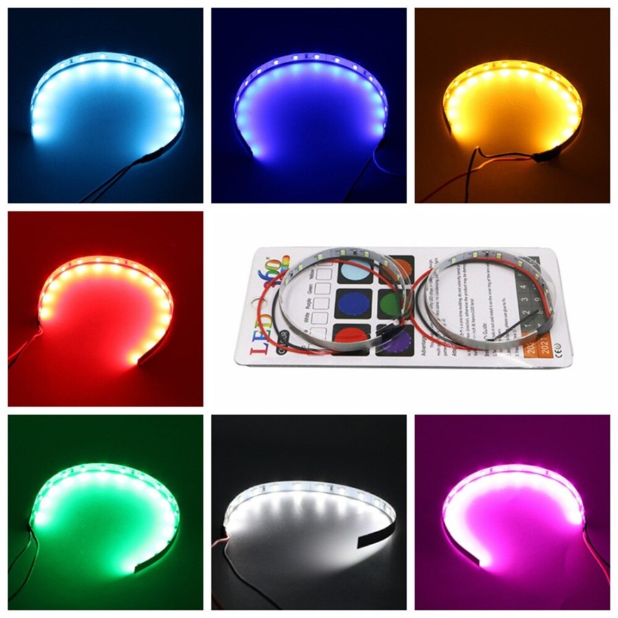 Jual LAMPU LED Devil DEMON Eye Led 360° flexibel PROJECTOR HID | Shopee ...