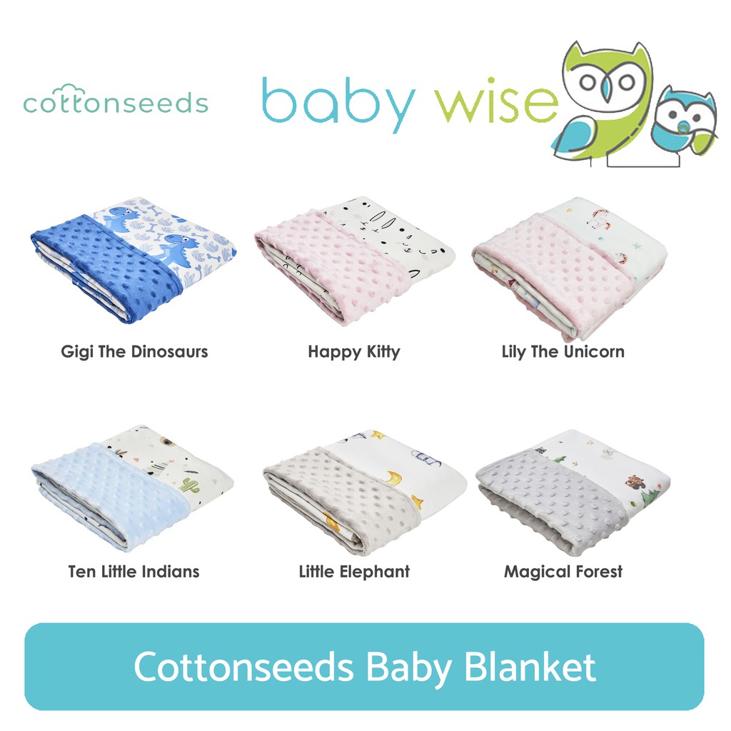 Jual Cottonseeds Baby Blanket - Selimut Anak Bayi | Shopee Indonesia
