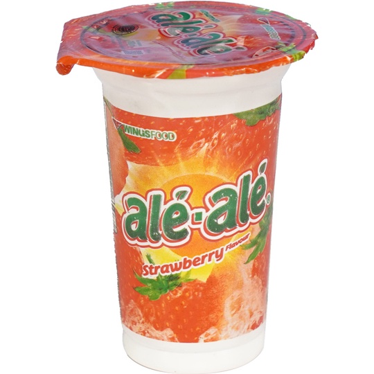 Jual Ale-Ale Strawberry Cup 220ml | Shopee Indonesia
