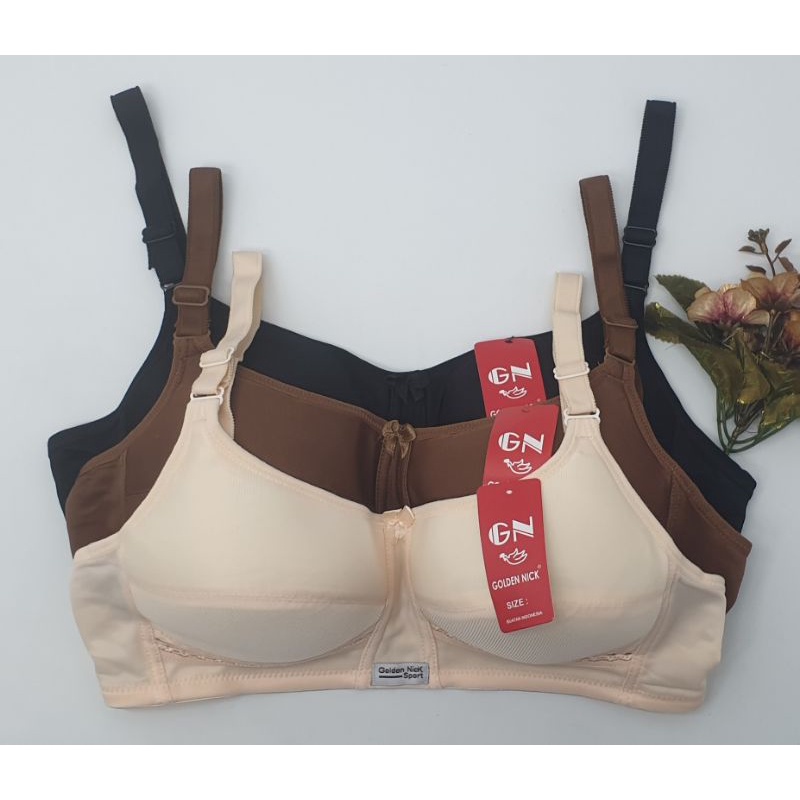 Jual Sport Bra Golden Nick K366 Cup B | BH Wanita Best Seller | Shopee Indonesia