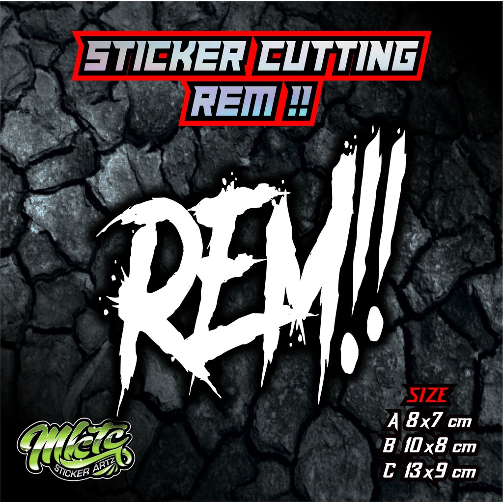 Jual STIKER CUTTING REM!! | Shopee Indonesia
