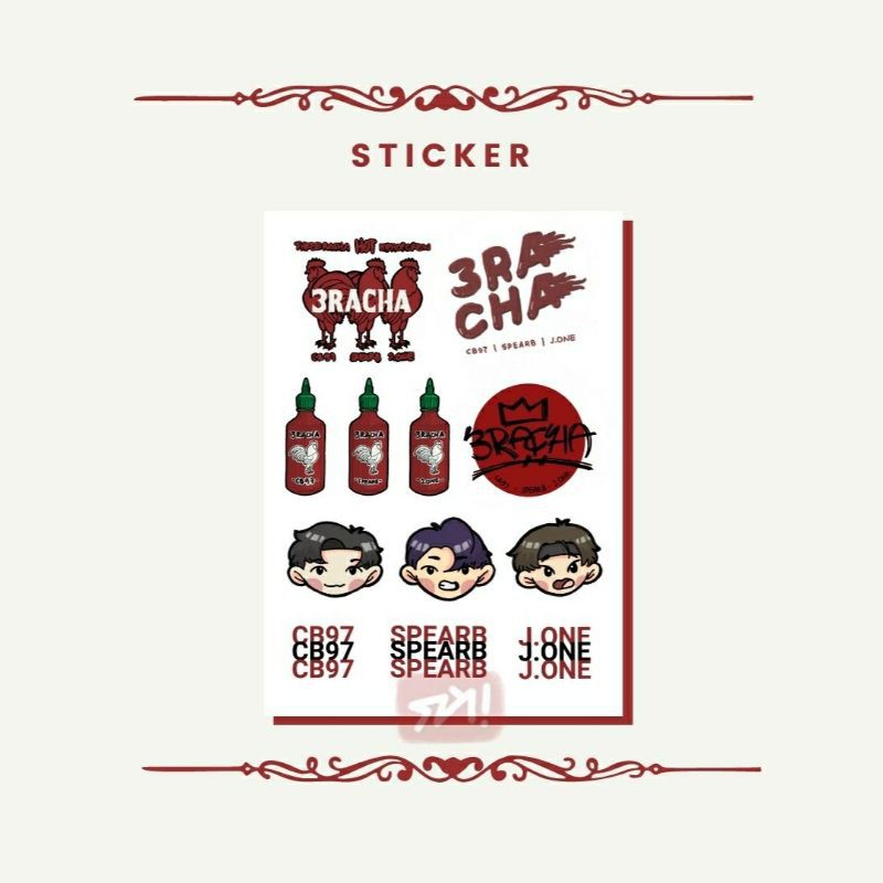 Jual STICKER 3RACHA STRAY KIDS | Shopee Indonesia