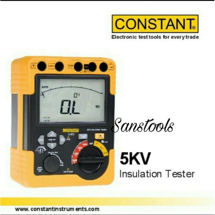 Jual CONSTANT 5KV megger digital insulation tester 5000V 5 KV ASLI ...
