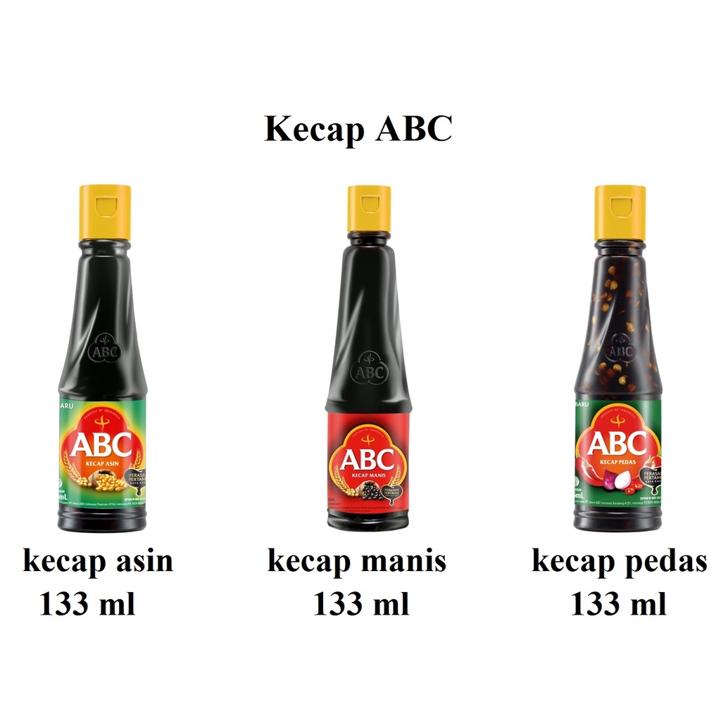 Jual kecap ABC kecap asin, kecap manis dan kecap pedas | Shopee Indonesia