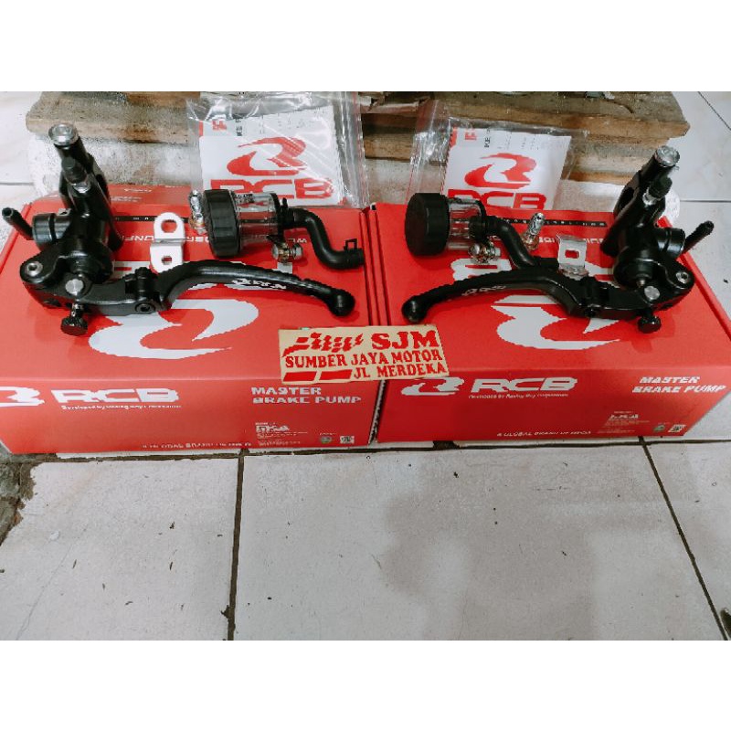 Jual Master Rem RCB S1 radial PCX nmax kanan kiri RB Forged Master ...