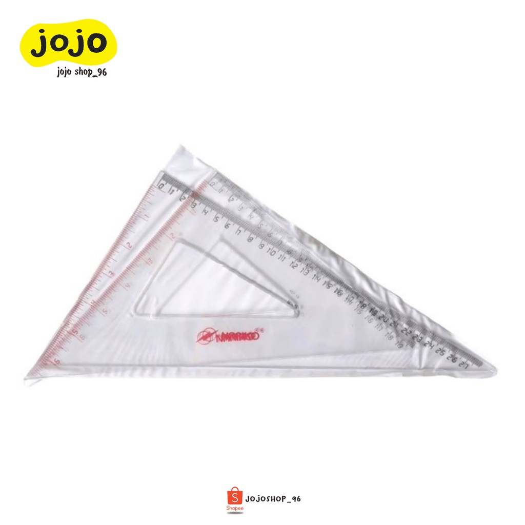 Jual Penggaris Mistar Segitiga NARIKO Set (2pcs) | Shopee Indonesia